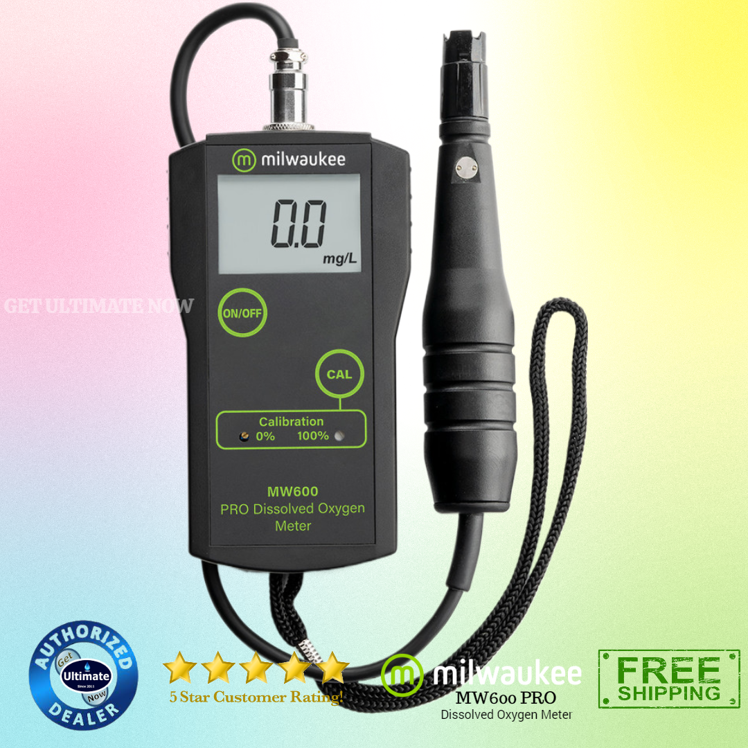 Milwaukee MW600 PRO Dissolved Oxygen Meter - Bundle Pack